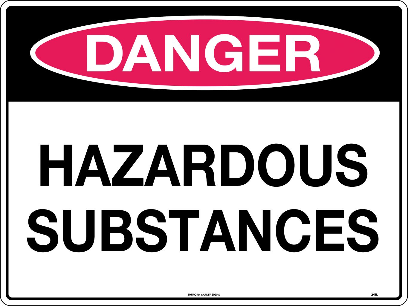 Danger Hazardous Substances | Danger Signs | USS
