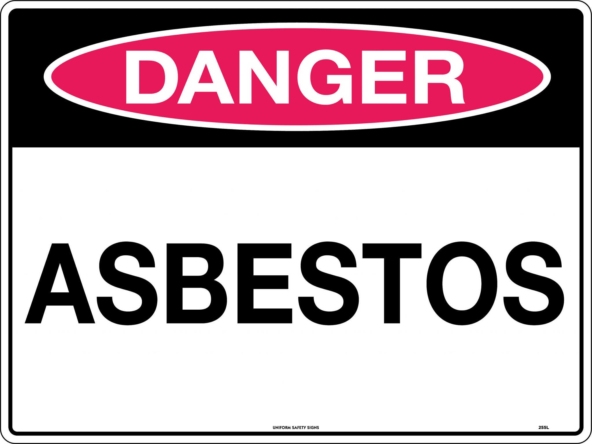 Danger Asbestos | Uniform Safety Signs