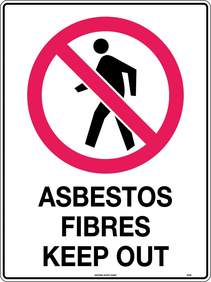 Asbestos Fibres Keep Out | Asbestos & Silica Dust, Prohibition | USS