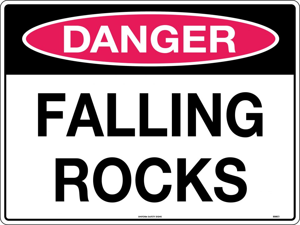 Danger Falling Rocks | Mining | USS