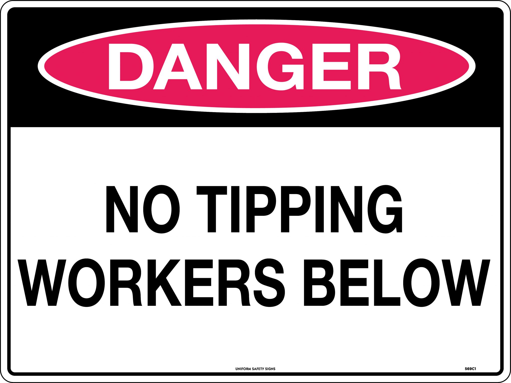 Danger No Tipping Workers Below | Mining | USS