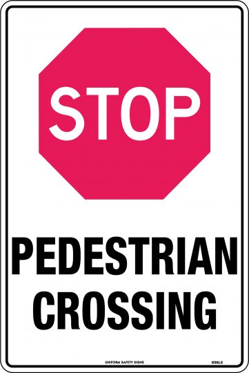 Stop Pedestrian Crossing | General Signs | USS