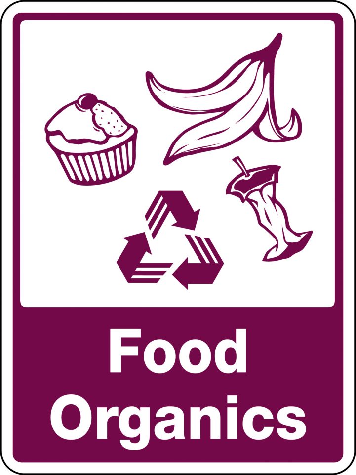 Food Organics [With Recycling Picto] | General Signs | USS