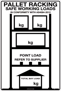Pallet Racking Signage | General Signs | USS