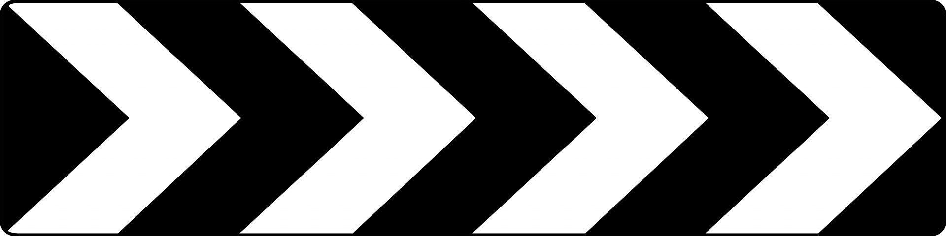 Uni Directional Chevron | Road Signs | USS