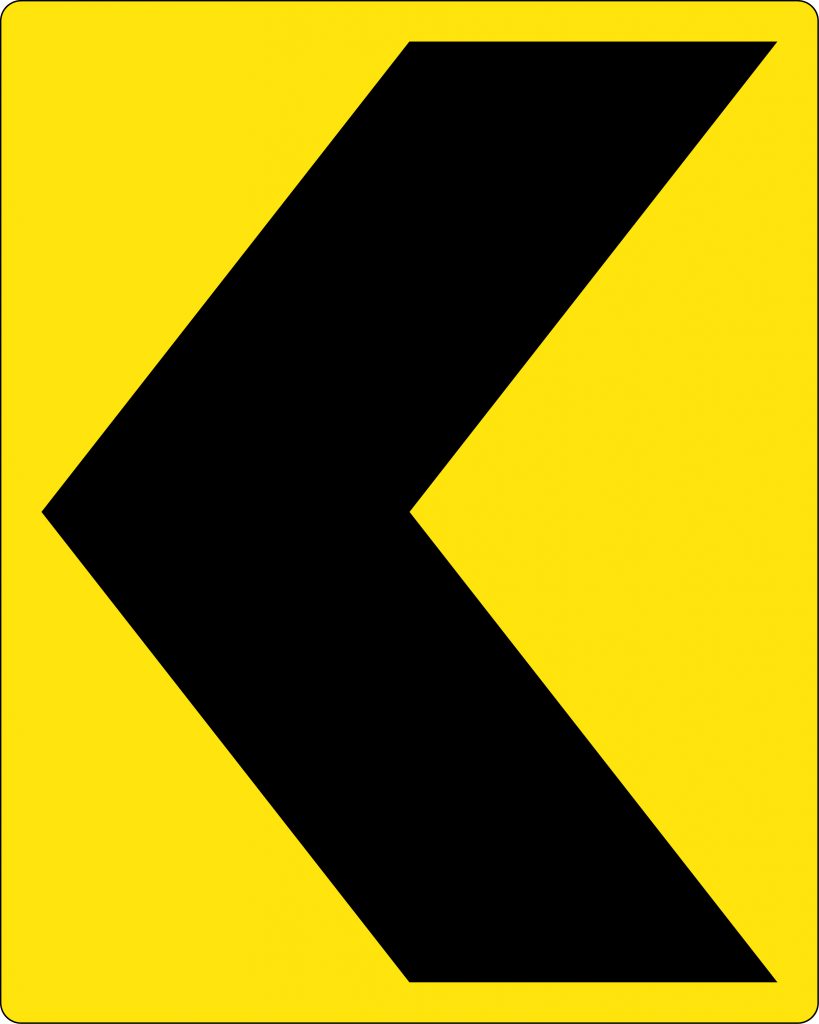 Chevron Safety Signage | Road Signs | USS