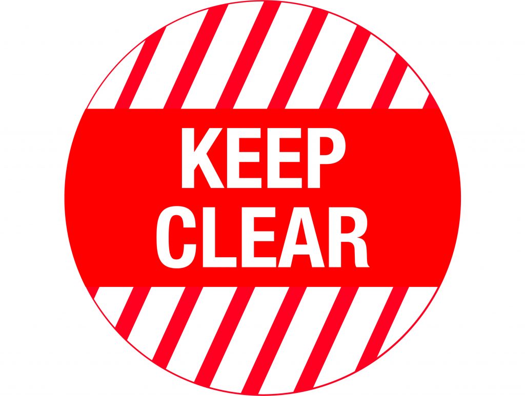 Floor Graphics - Keep Clear | Floor Graphics | USS