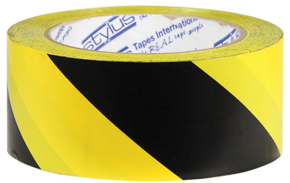 Floor Marking Tape - Yellow and Black | Uniform Safety Signs