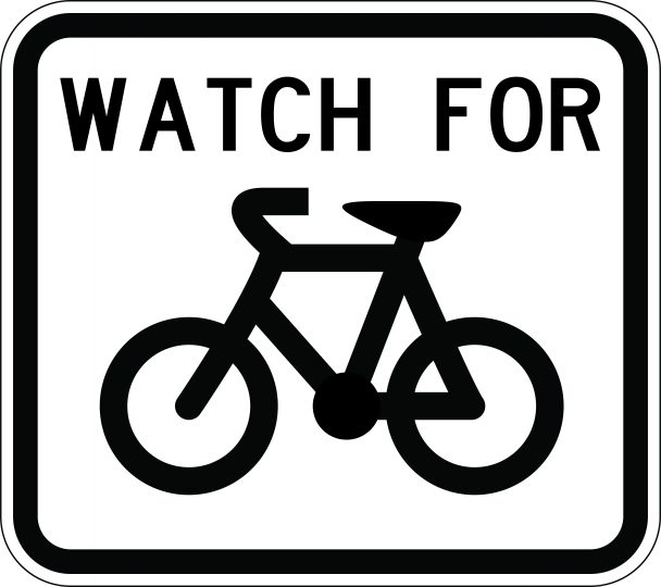 Watch For Bicycles | Road Signs | USS