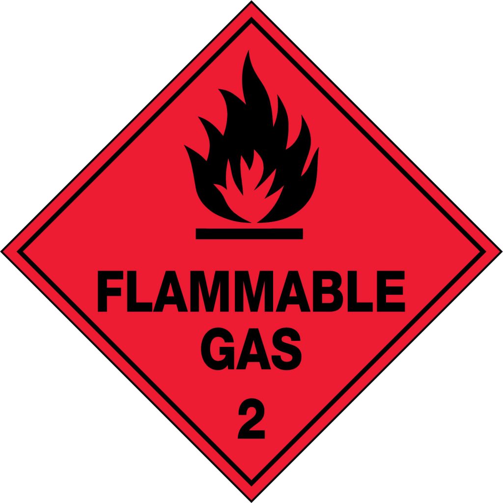 Hazchem Labels - Flammable Gas 2 | Hazchem Signs | USS