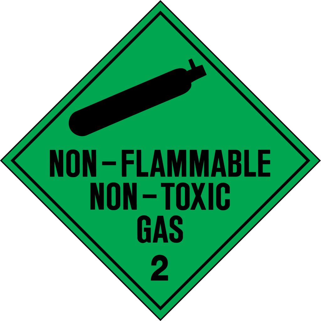 Hazchem Labels - Non Flammable Non Toxic Gas 2 | Hazchem Signs | USS