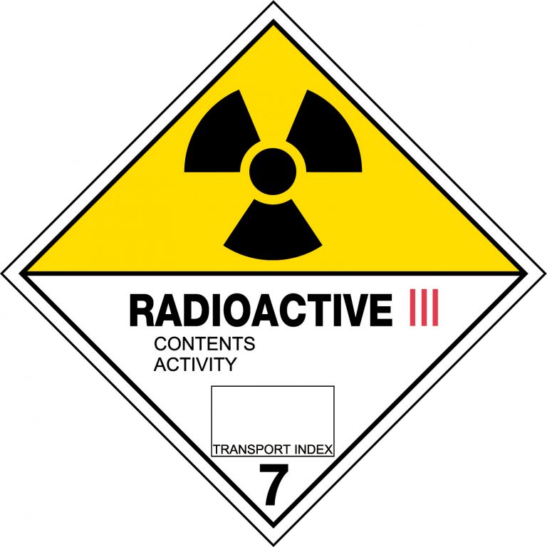 Hazchem Labels - Radioactive III | Hazchem Signs | USS