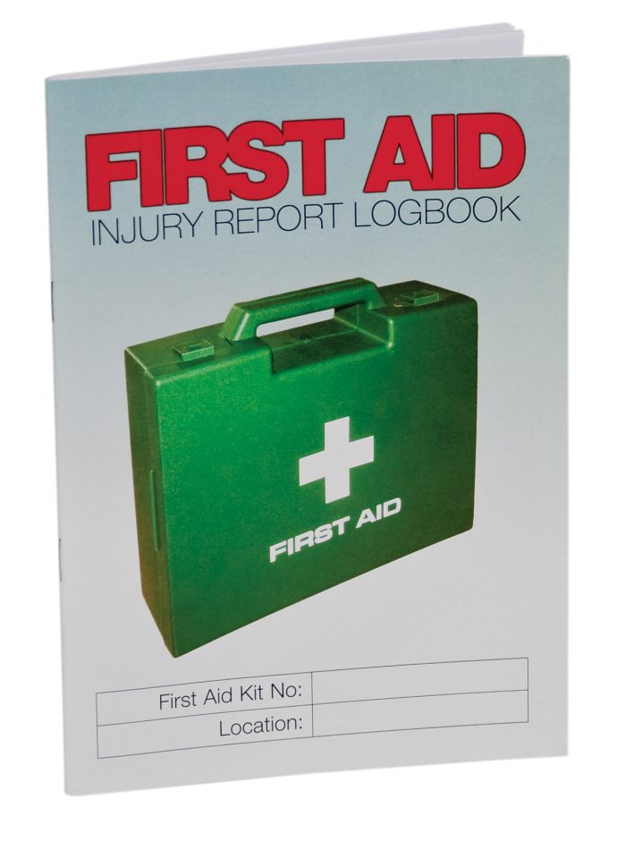 Log Book - First Aid Injury Report Logbook | Logbooks | USS