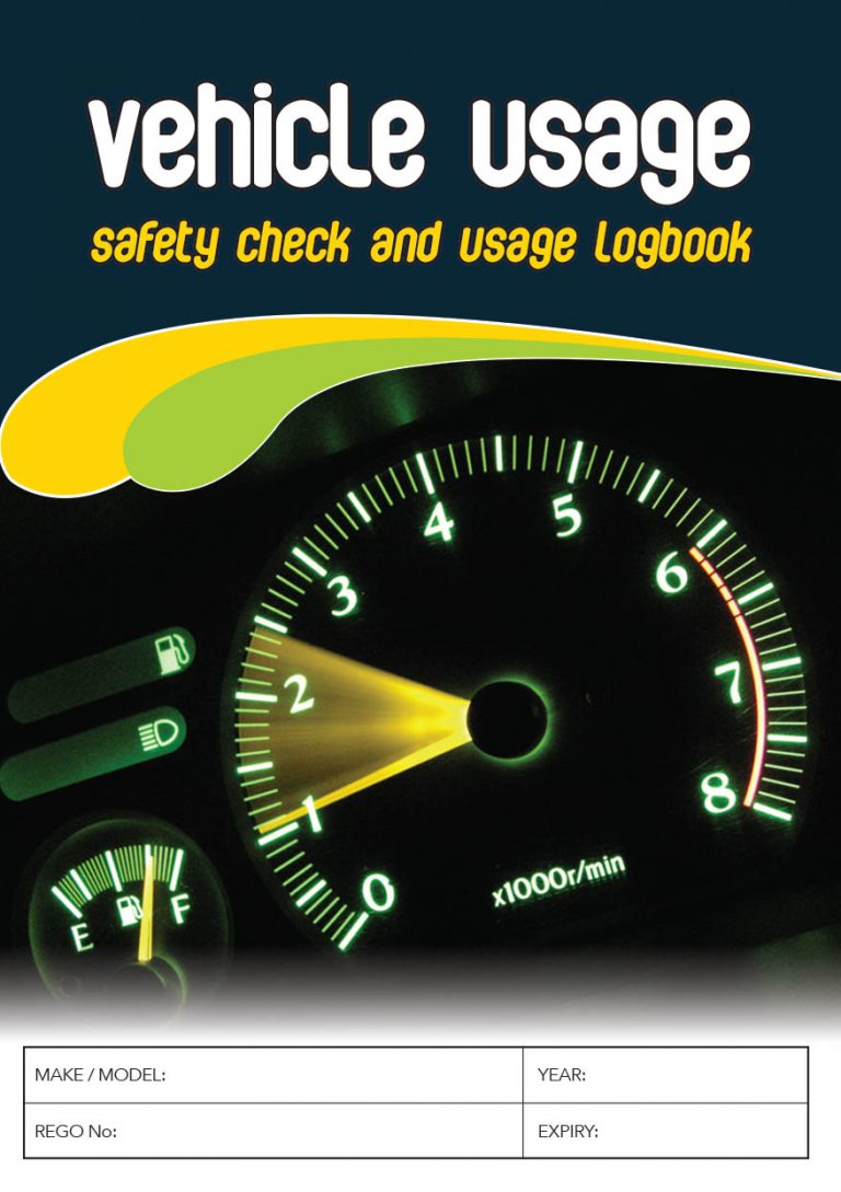 Log Book - Vehicle Usage Logbook | Logbooks | USS