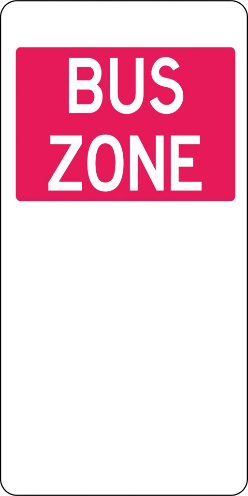 Bus Zone | Parking Signs | USS