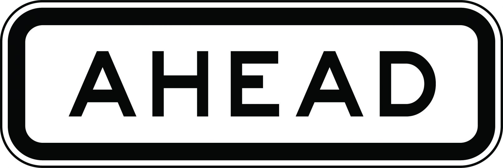 Ahead | Road Signs | USS