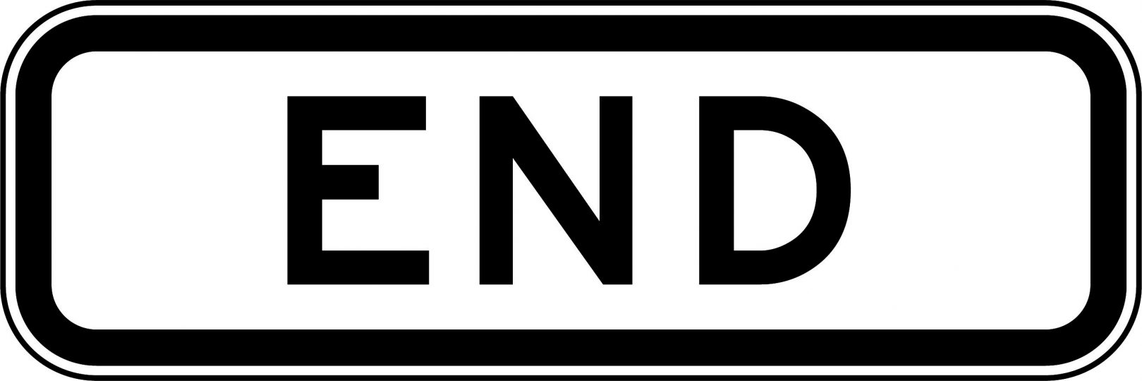 End | Uniform Safety Signs