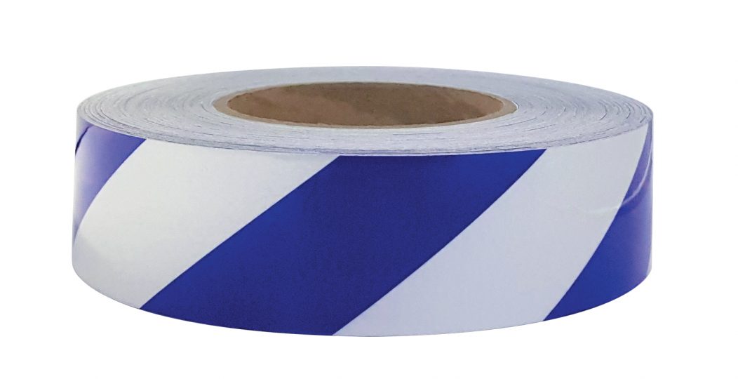 Blue/White Reflective Tape, Class 2 | Reflective | USS