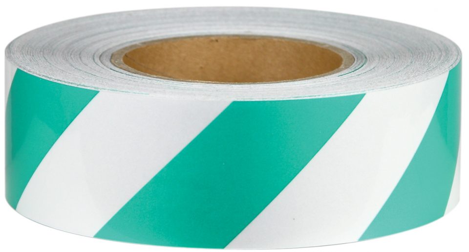 Green/White Reflective Tape, Class 2 | Reflective | USS