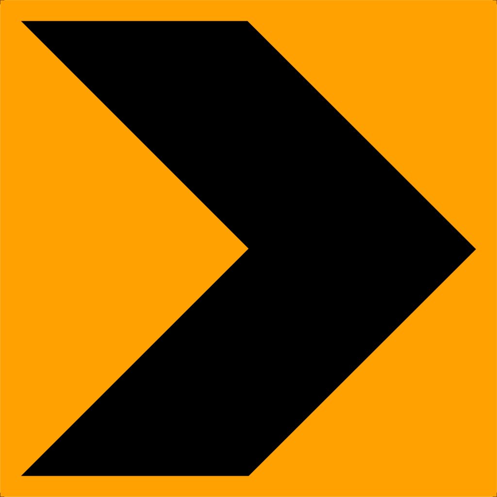 Chevron | Swing Stand Signage | USS