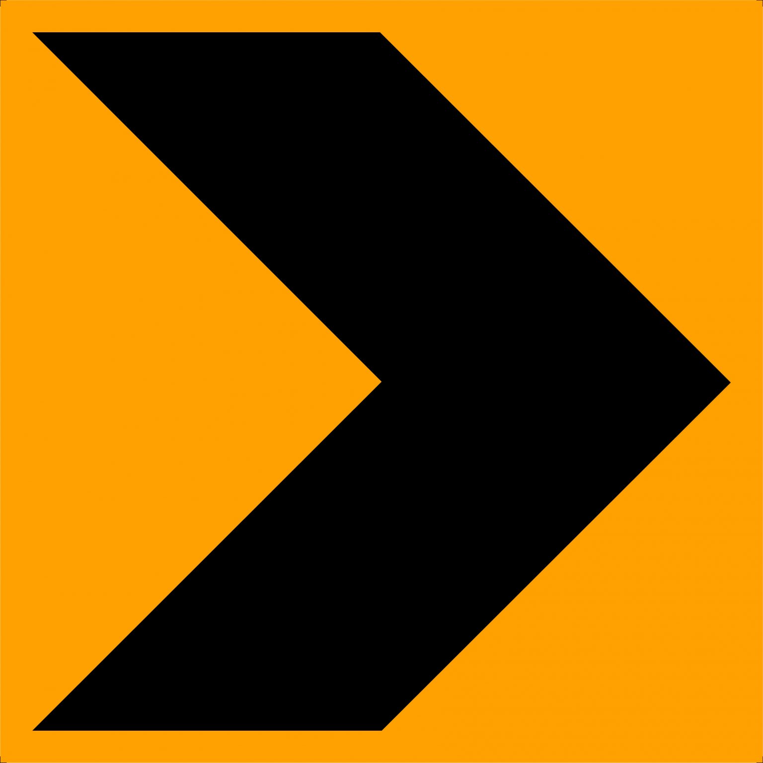 Chevron | Swing Stand Signage | USS