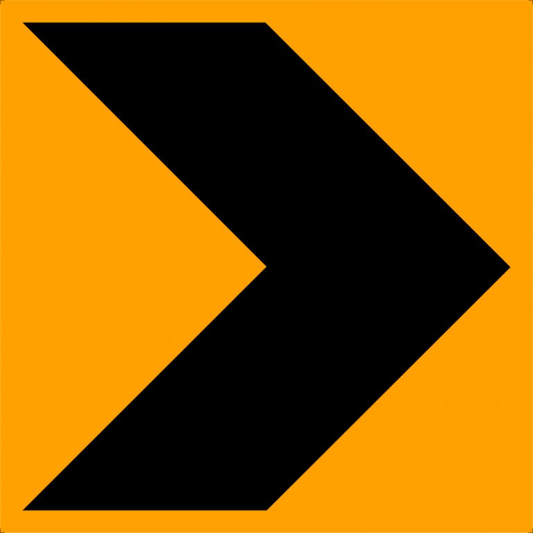 Chevron | Swing Stand Signage | USS