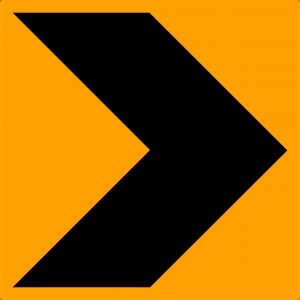 Chevron | Swing Stand Signage | USS