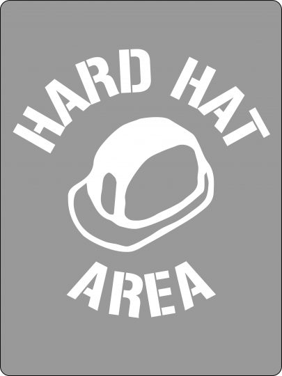 Hard Hat Area | Stencils | USS