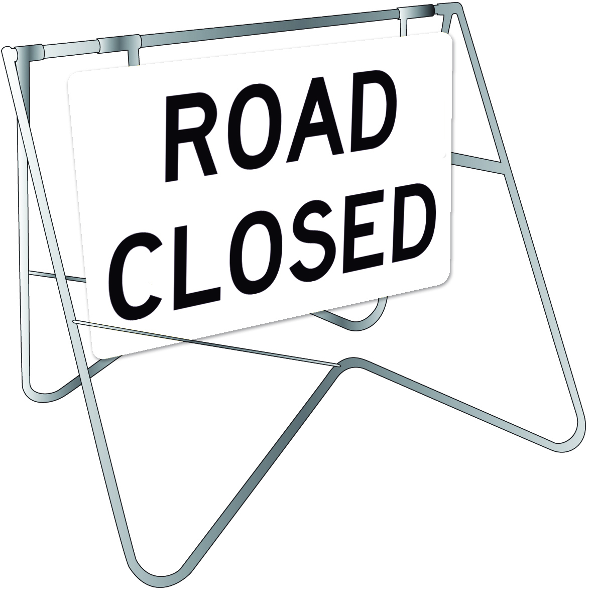 Road Closed Safety Sign | Swing Stand Signage | USS