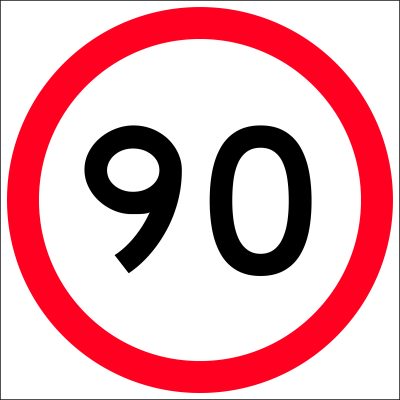 90km in Roundel | Multi Message Signs | USS