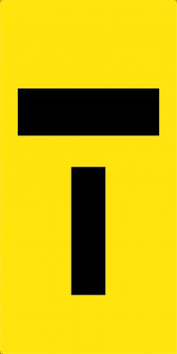 Lane Status Closed (T) Sign | Multi Message Signs | USS