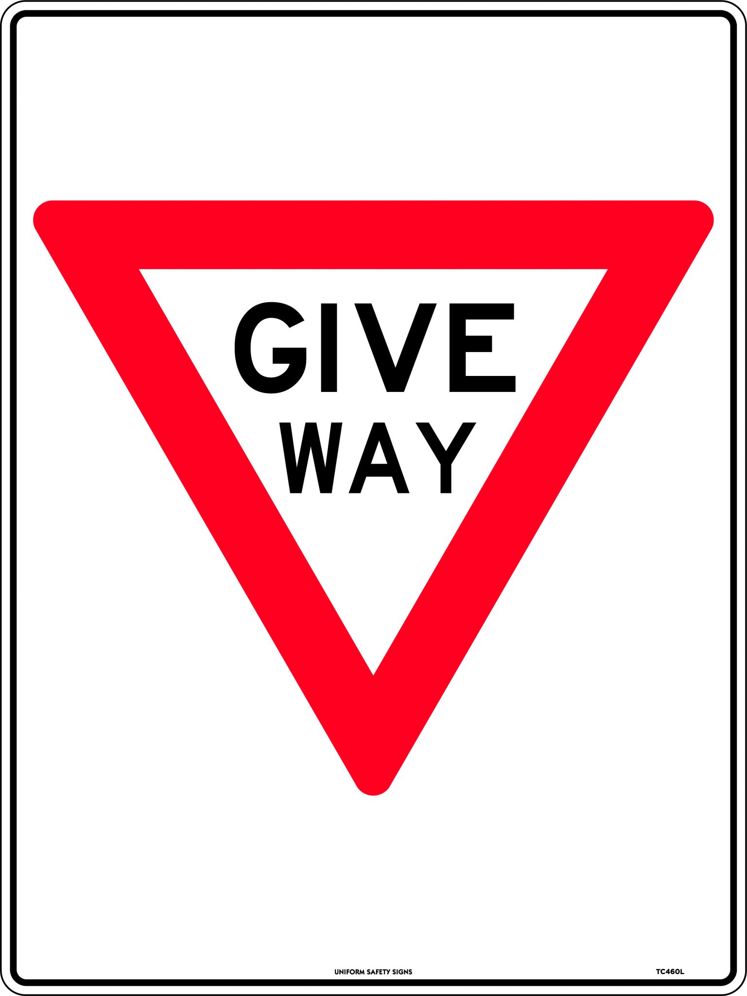 Give Way Triangle | Road Signs | USS