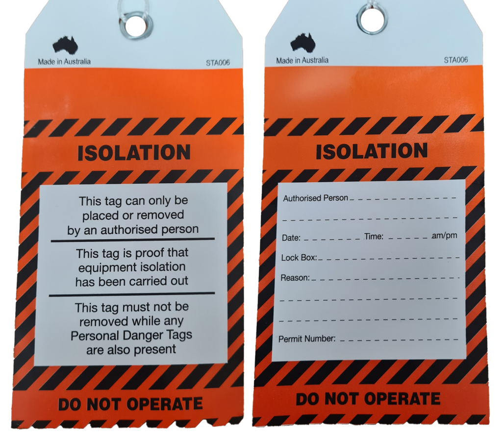 Equipment Isolation Tag Do Not Operate | Safety Tags | USS