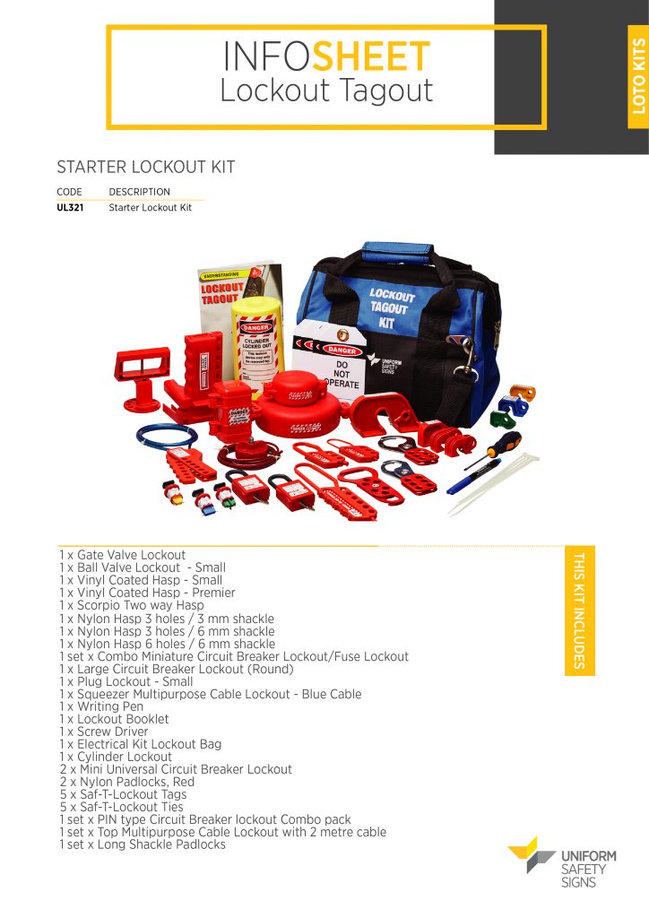 Starter Lockout Kit | Lockout Kits | USS