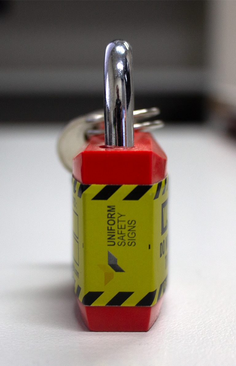 Economy Red Safety Padlock | Lockout Padlocks | USS