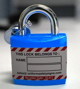 Economy Blue Safety Padlock | Lockout Padlocks | USS
