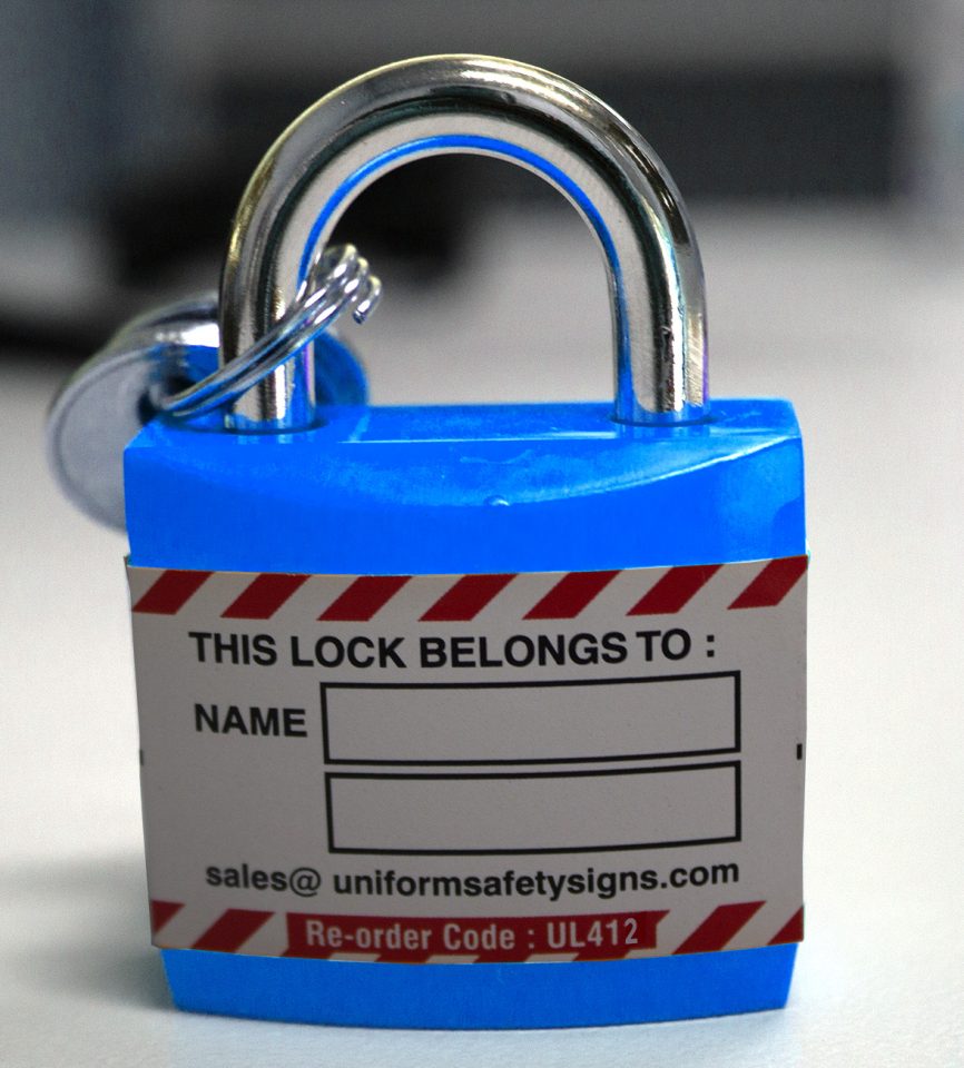 Economy Blue Safety Padlock | Lockout Padlocks | USS
