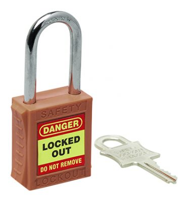 Premium Brown Safety Lockout | LOTO SALE ITEMS | USS