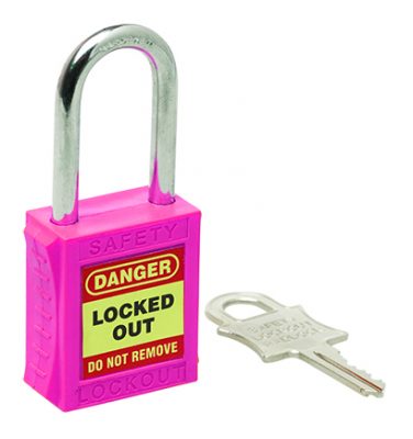 Premium Pink Safety Lockout | Lockout Padlocks | USS