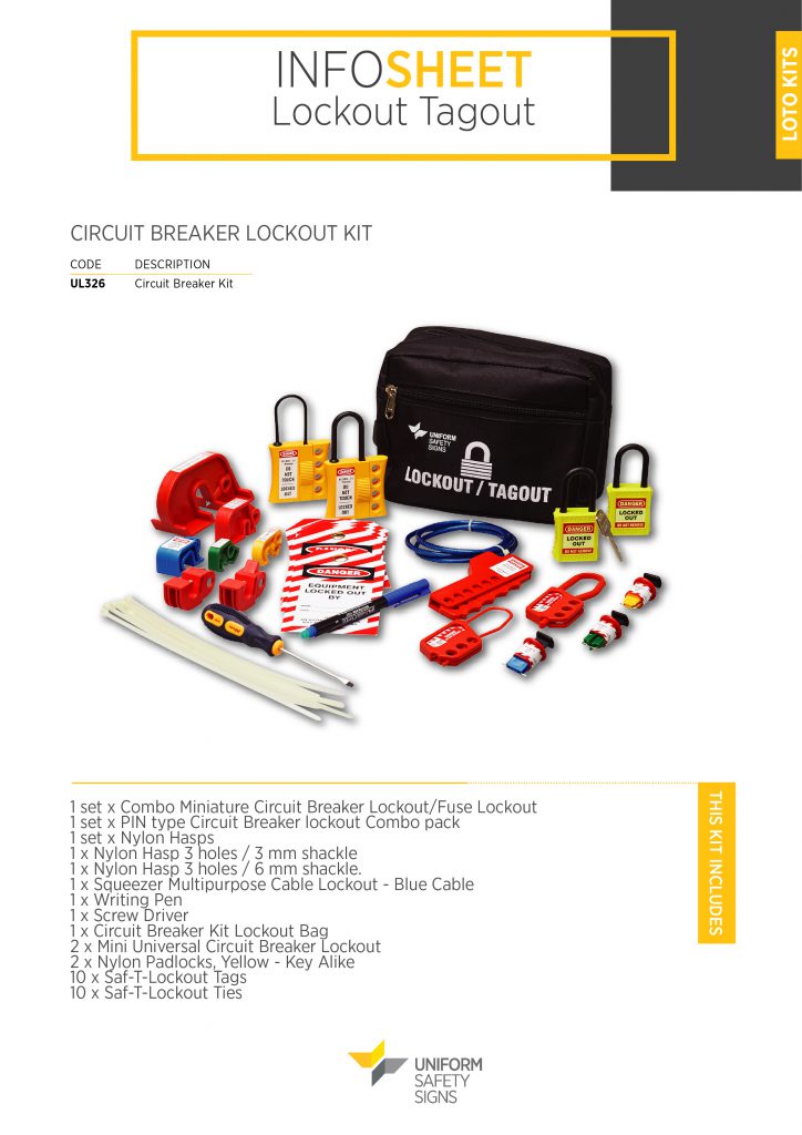 Circuit Breaker Lockout Kit | Lockout Kits | USS
