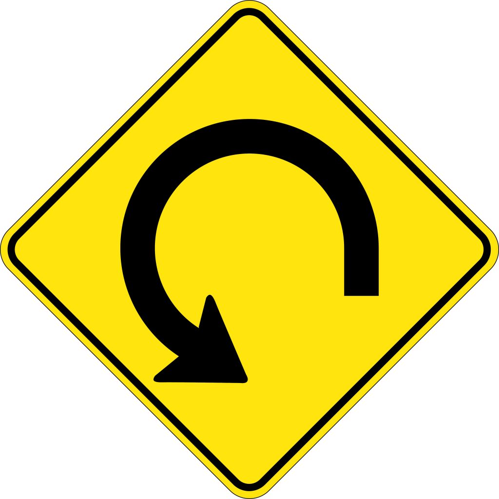 Loop Left or Right | Road Signs | USS
