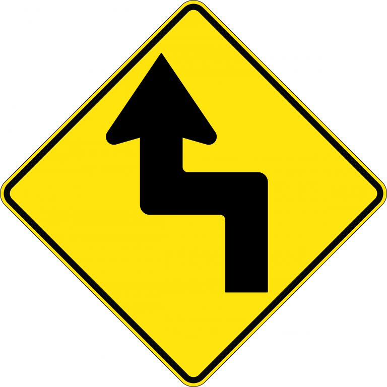 Reverse Turn Left or Right Picto | Road Signs | USS