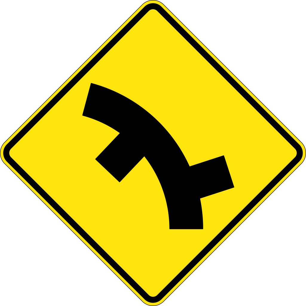 Successive Side Road Junction (Left or Right) | Road Signs | USS
