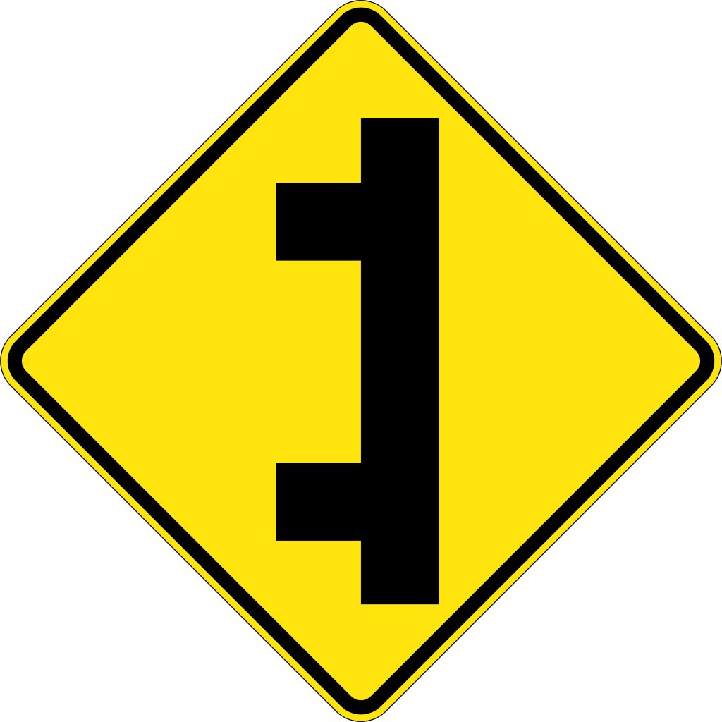 Side Road Intersection 2 On Same Side (Left or Right) | Road Signs | USS