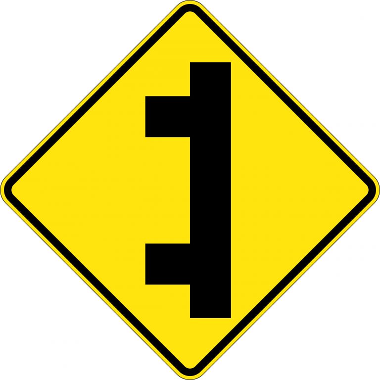 Side Road Intersection 2 On Same Side (Left or Right) | Road Signs | USS