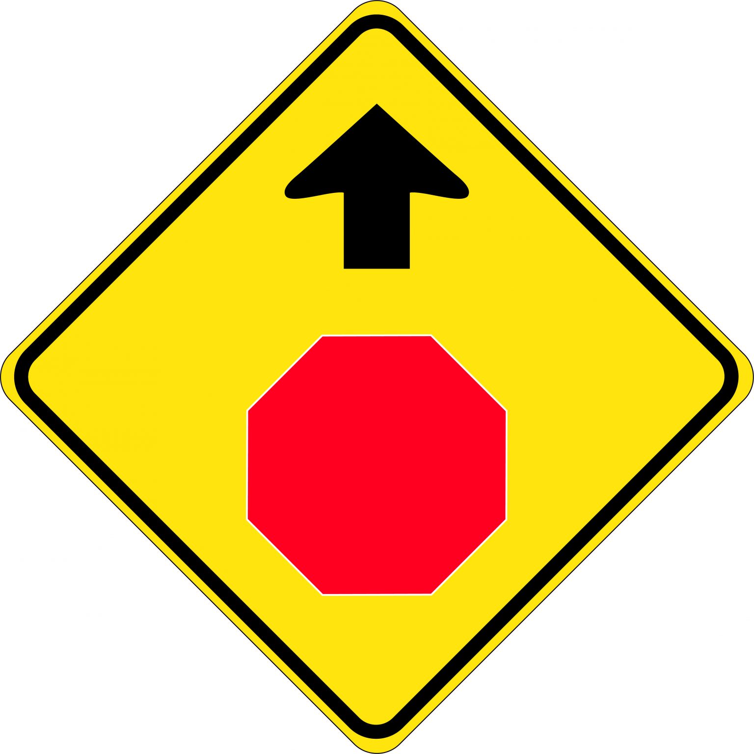 Stop Ahead | Road Signs | USS