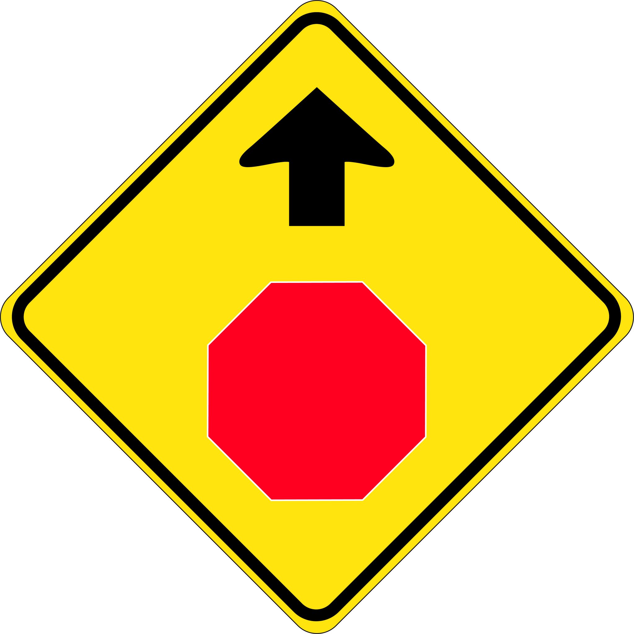 Stop Ahead | Road Signs | USS