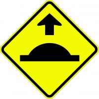 Speed Hump Ahead Safety Sign | Road Signs | USS