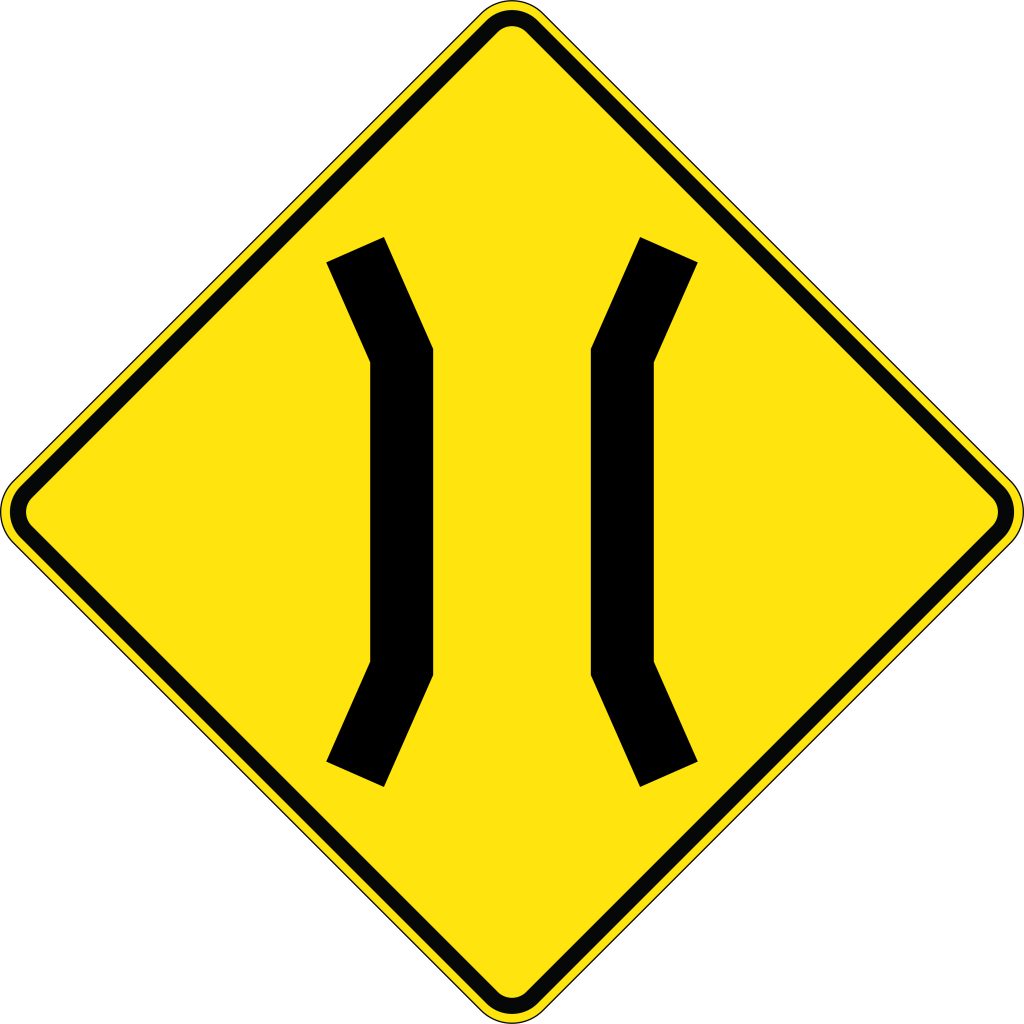 Narrow Bridge | Road Signs | USS