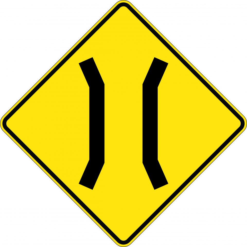 Narrow Bridge | Road Signs | USS